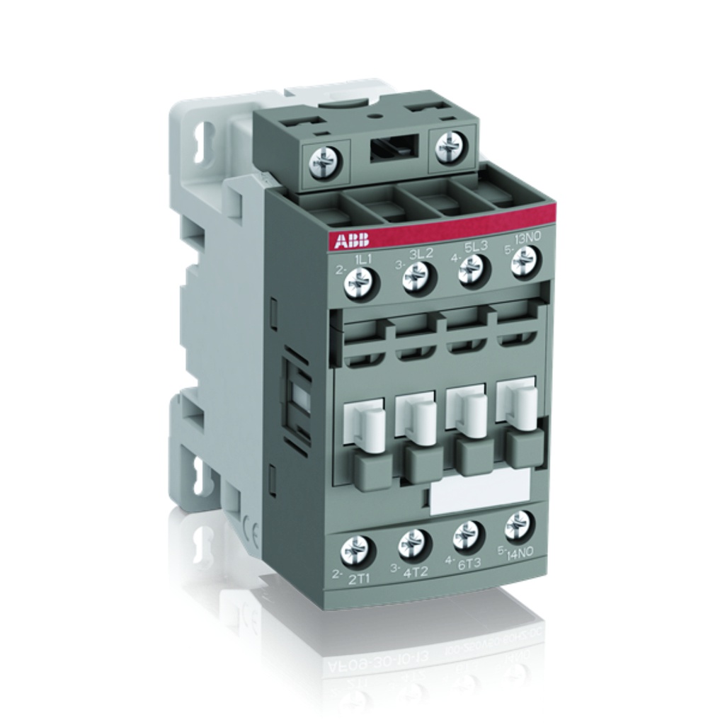 Contactor para riel DIN AF09-30-10-13, 9A, 3P, bobina de 100-250VAC/VDC ...